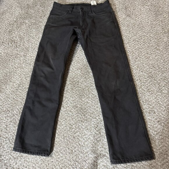 Filson | Pants | Filson Mens Work Pants 28x3 Black Cotton Straight Fit ...